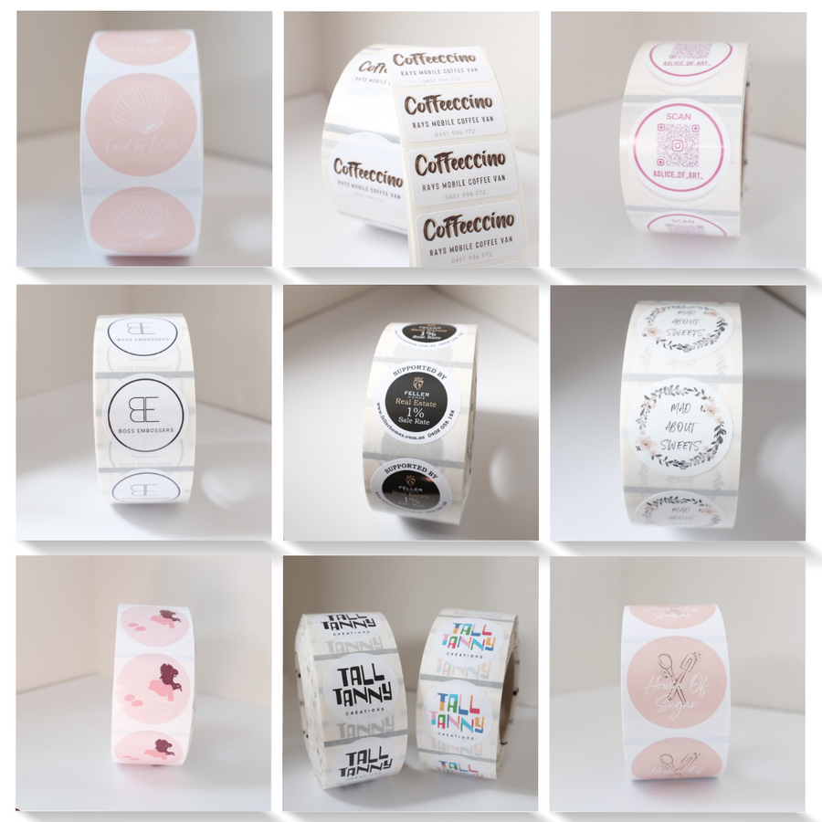 50mm Circle Stickers | Studio Tikamon